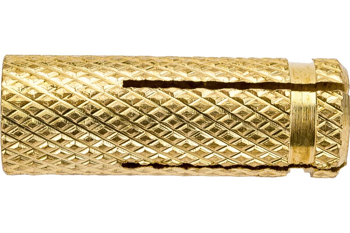 VIP крепеж забиваемый анкер цанга М8 латунь 2 шт 29362 - надёжный монтажный элемент