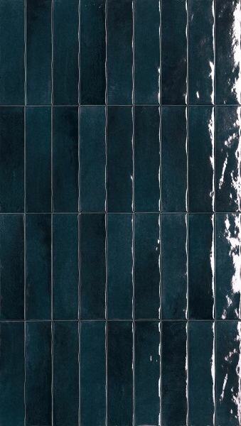 Керамическая плитка Fap Ceramiche Glim GL Blu Navy BR fRMQ настенная 6х24 см