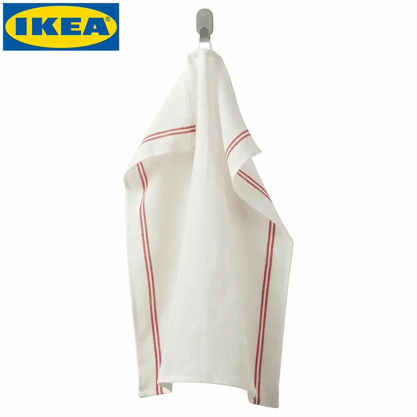 IKEA Полотенце кухонное, Льняная фактура, 45x60, 1шт