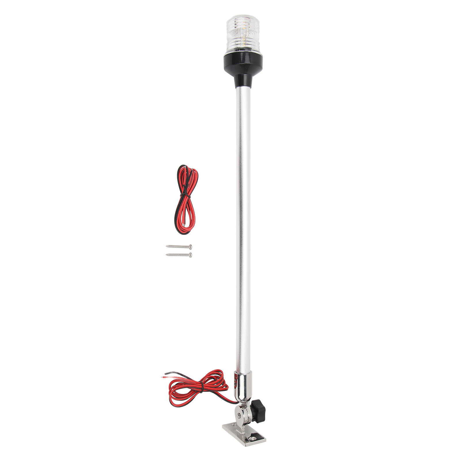 22 -дюймовый якорь лодочный свет 360 ° Все круглый светодиодный корательный полюс 316 Основание из нержавеющей стали для рыбацких лодок яхт