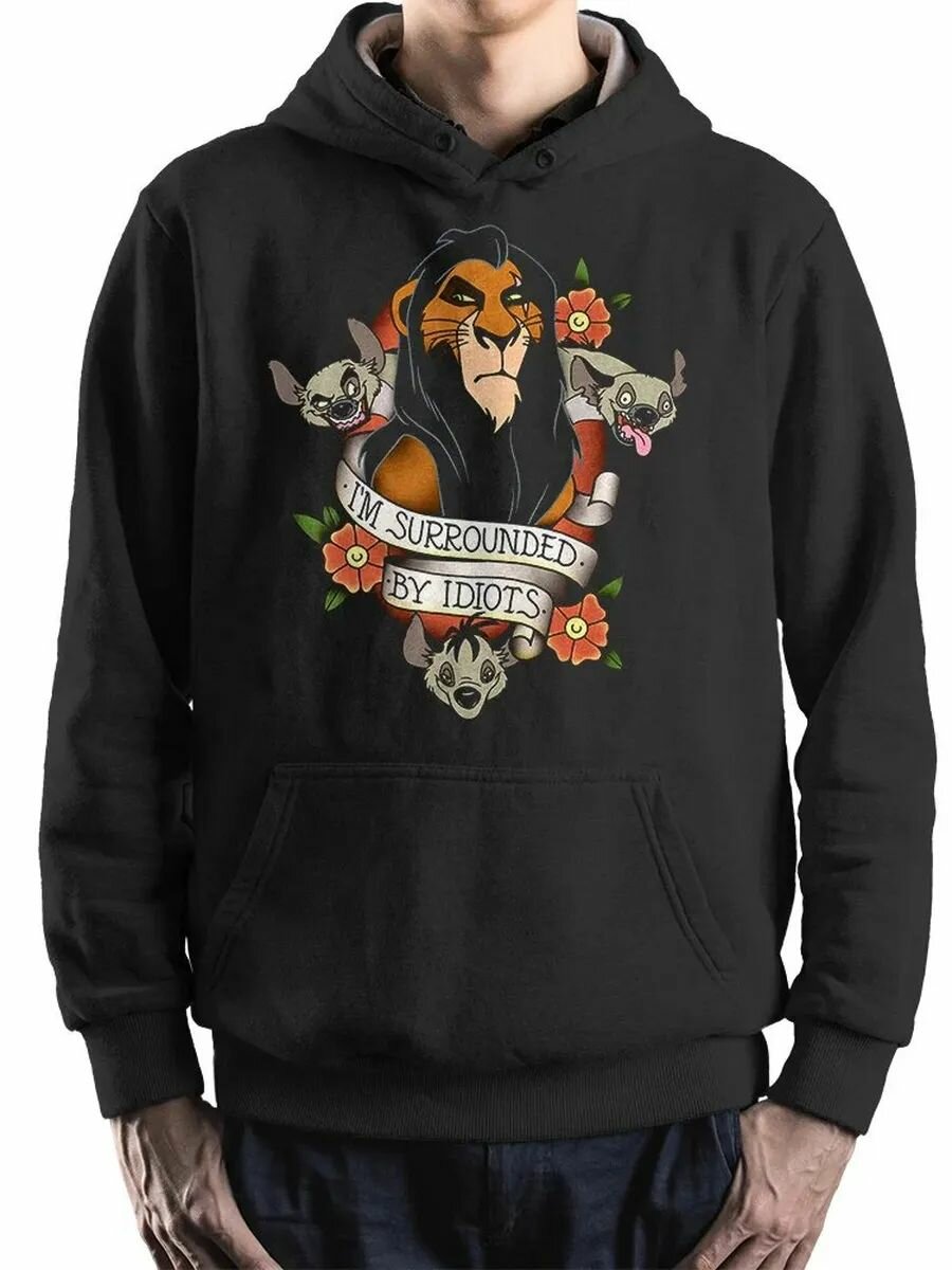 Толстовка Dream Shirts Шрам / Король Лев / Толстовка с капюшоном