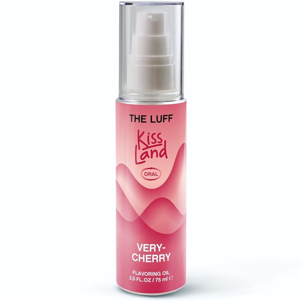 Съедобное массажное масло 'Kiss Land Very-Cherry', 75 мл, для оральных ласк