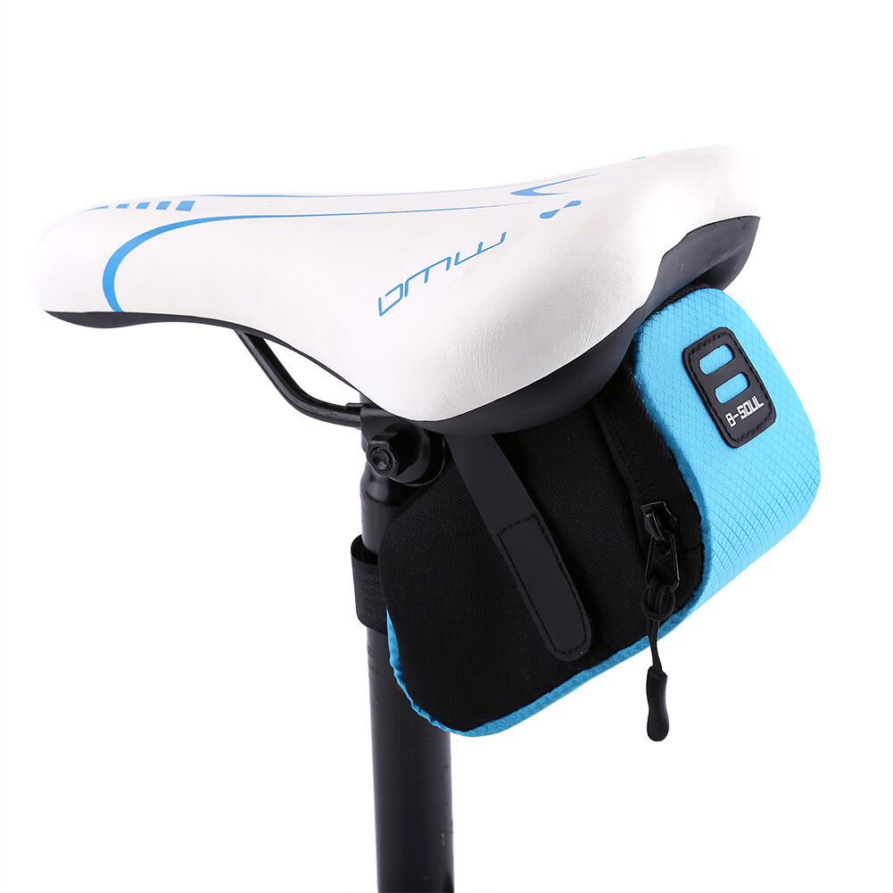 MTB Road Bike Saddle Bag Hail под сумкой для хранения сиденья велосипедная сумка (синий)