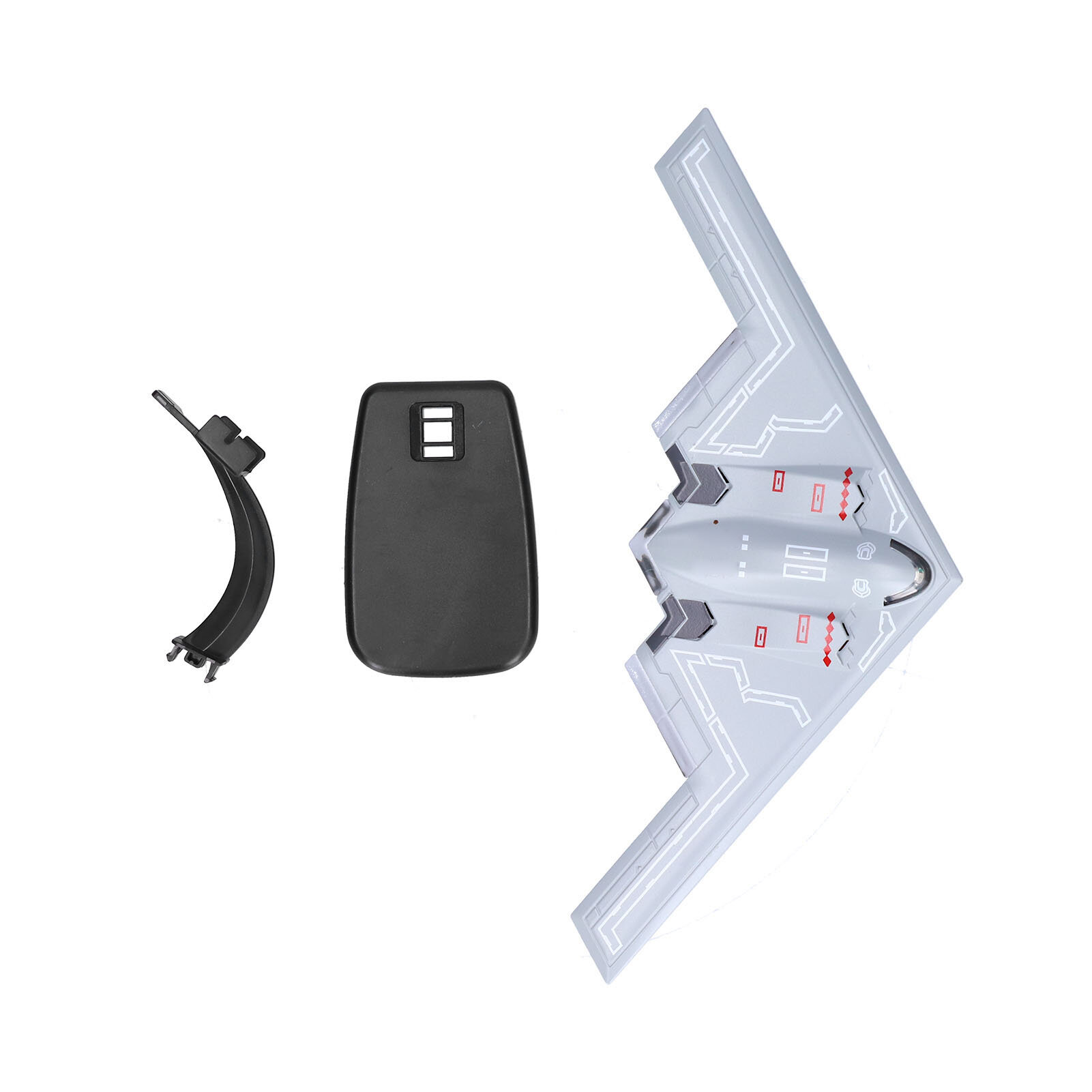 Модель самолета-бомбардировщика с оттяжкой, модель самолета-истребителя, высокоимитационная модель самолета из сплава, игрушка