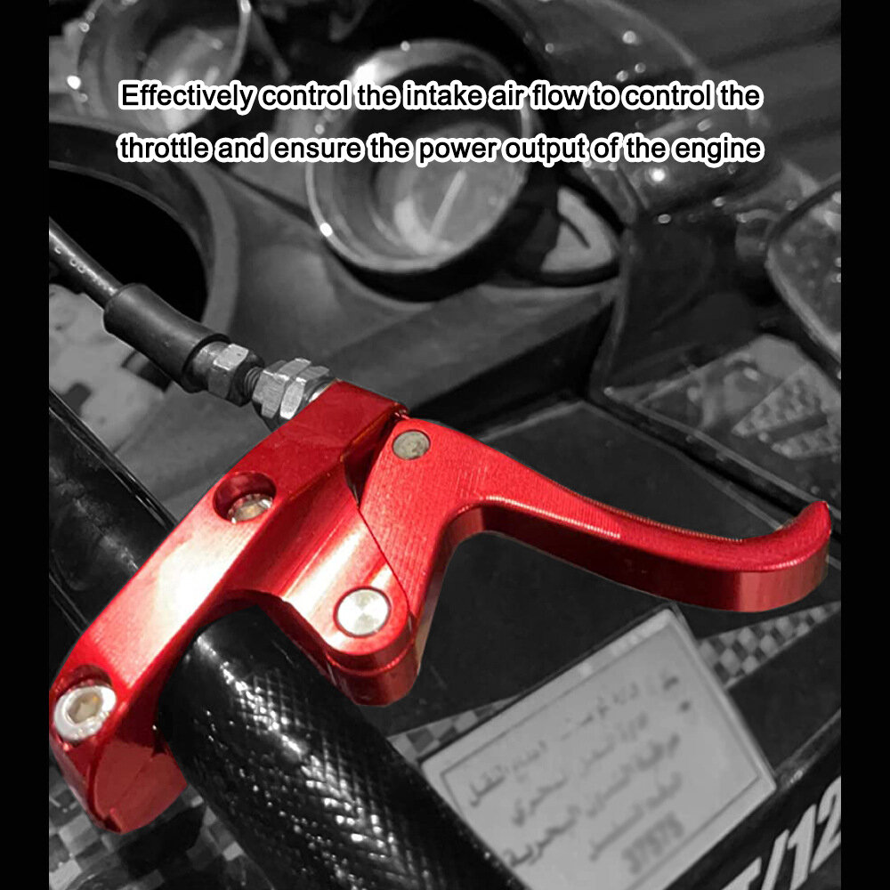 Ручка газа с пальцем, алюминиевый сплав для гидроцикла, моторной лодки, руль 1 дюйм и 7/8 дюйма