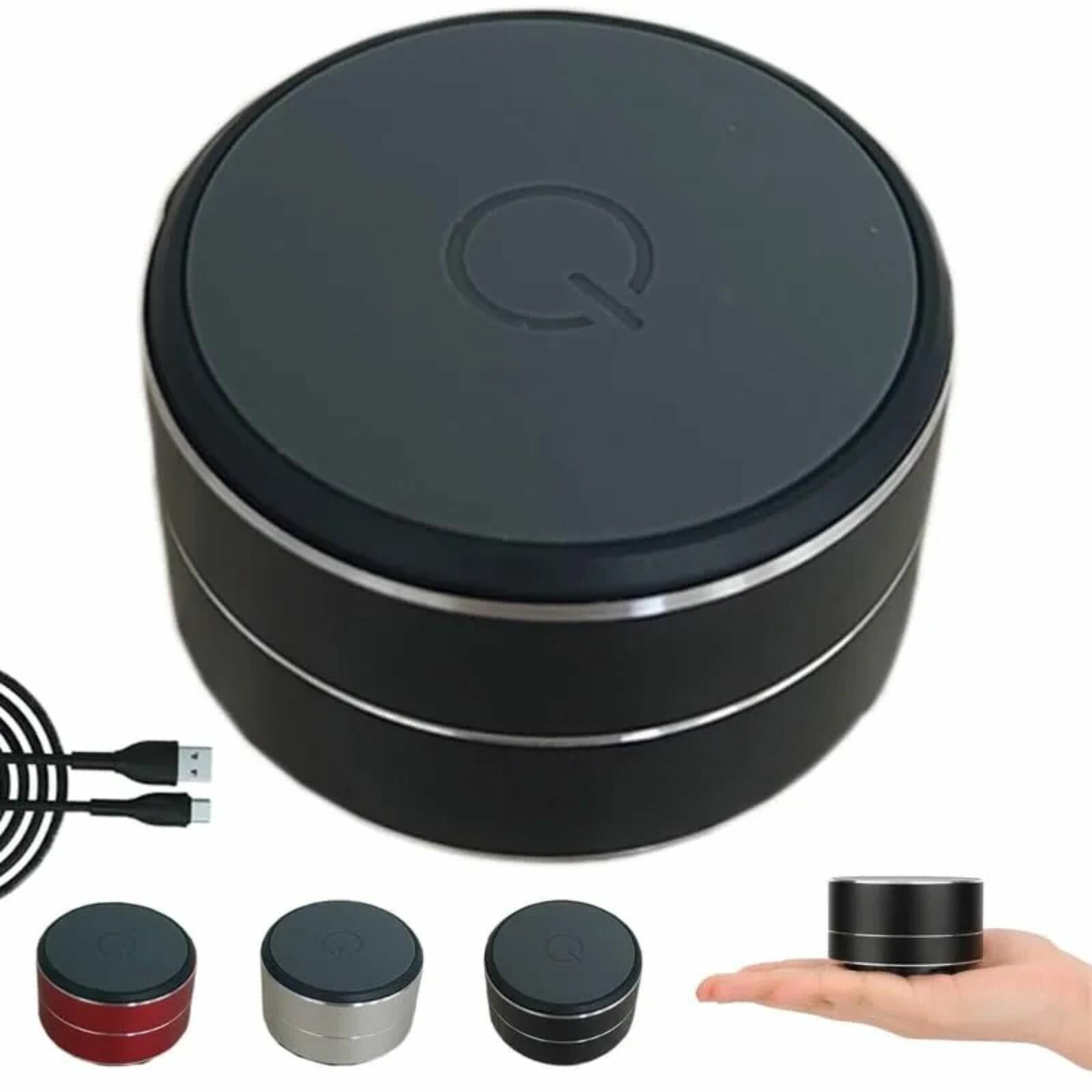 Костная проводимость Bluetooth - динамик, портативный звук, двухканальный резонансный бас - пушка