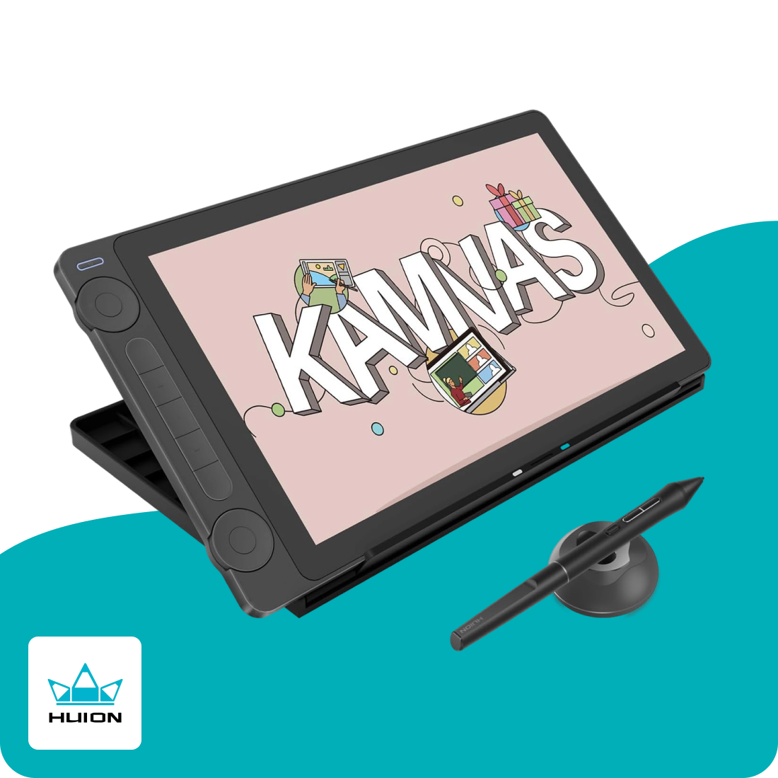 Графический планшет HUION Kamvas 13 Gen 3 Black