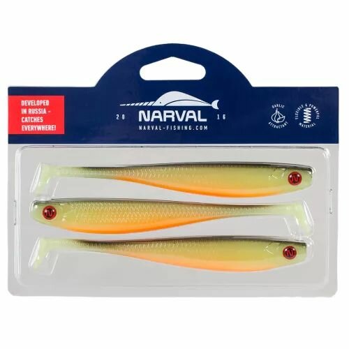 Силиконовая приманка Narval Skinny 14см. #049 3шт.