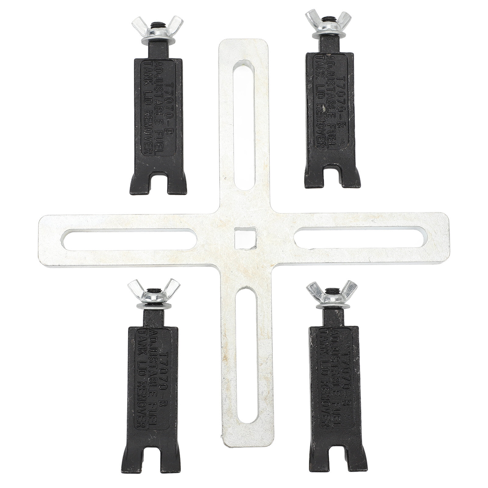 Ключ для снятия топливного насоса 3/8–1/2 дюйма, 4 зажима, инструмент для снятия и установки датчиков уровня топлива.