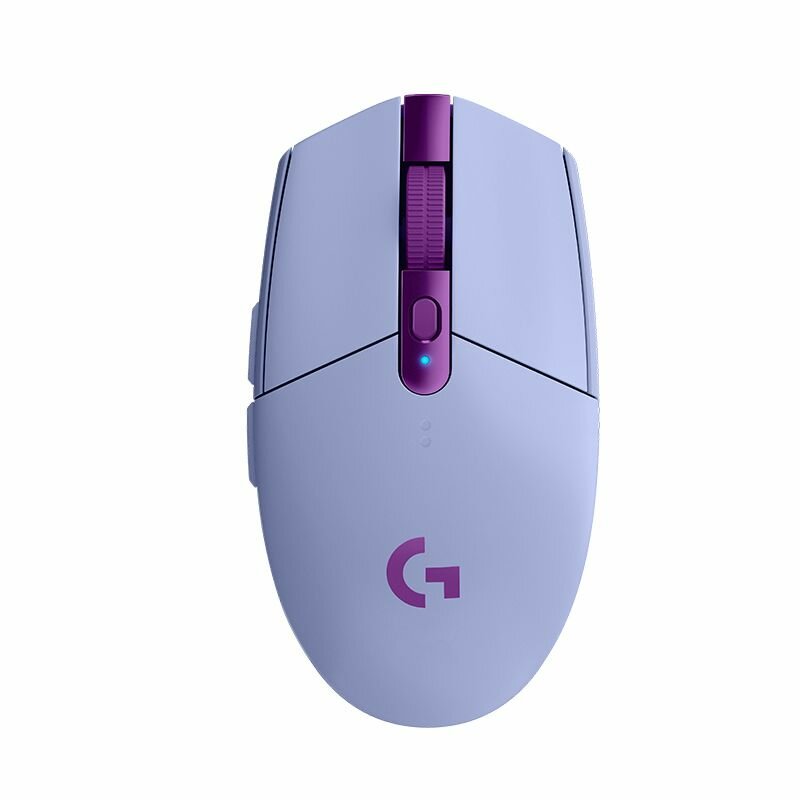 Игровая мышь, Logitech G G304 LIGHTSPEED беспроводная, фиолетовый