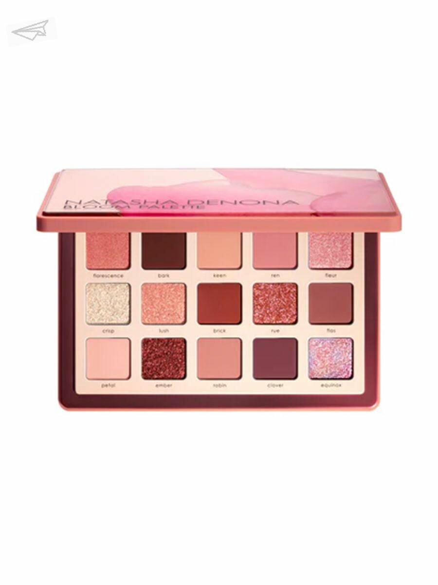 Палитра теней для век NATASHA DENOHA , Пятнадцать цветов - BLOOM