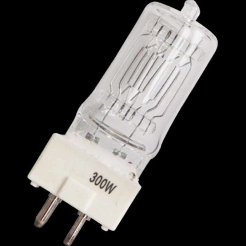 Галогенная лампа 300/500/650 Вт 230 В GY9.5 для освещения Френеля 300W 230V