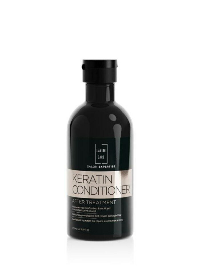 Кондиционер для волос женский профессиональный Lavish Care "Daily Keratin Hair Conditioner" Этап 4, 300 мл