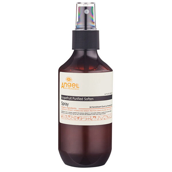 Angel Provence Смягчающий несмываемый спрей для волос с экстрактом Грейпфрута Grapefruit Purified Soften Spray, 200 мл