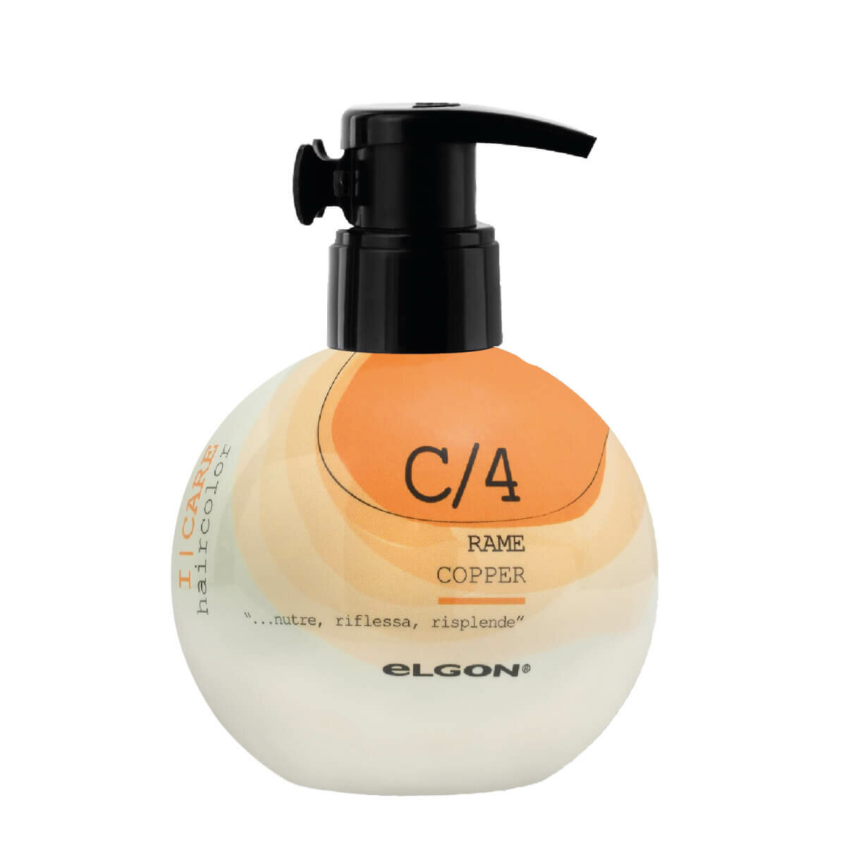Крем-кондиционер окрашивающий Elgon ICare С/4 Медный, 200 мл