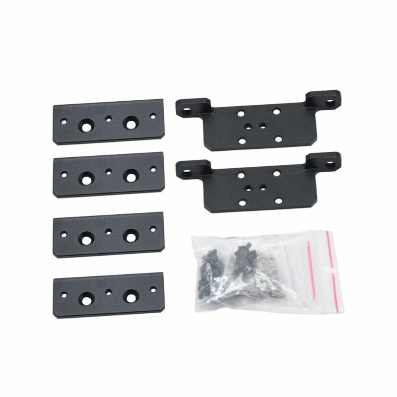 Модернизированный комплект линейной направляющей оси Y, двойные направляющие с крепежной пластиной MGN9H для запасной части 3D-принтера Neptune3/3Pro