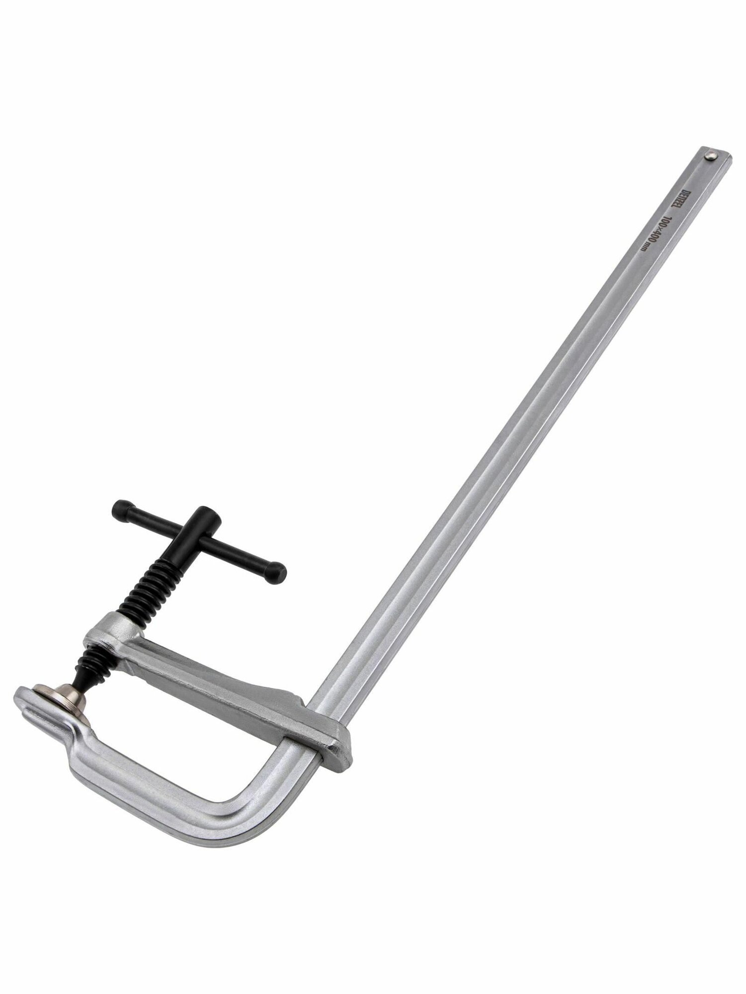 Струбцина F-образная, 100x400мм, кованая, Denzel 20471