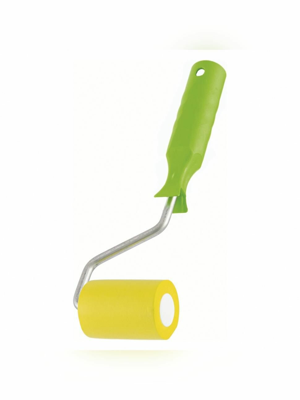 Валик прижимной, текстурный резиновый с ручкой, 50 мм, D ручки 6 мм Сибртех 81032