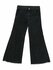 Брюки Dondup Frayed-hem flared trousers, размер 14 лет, черный