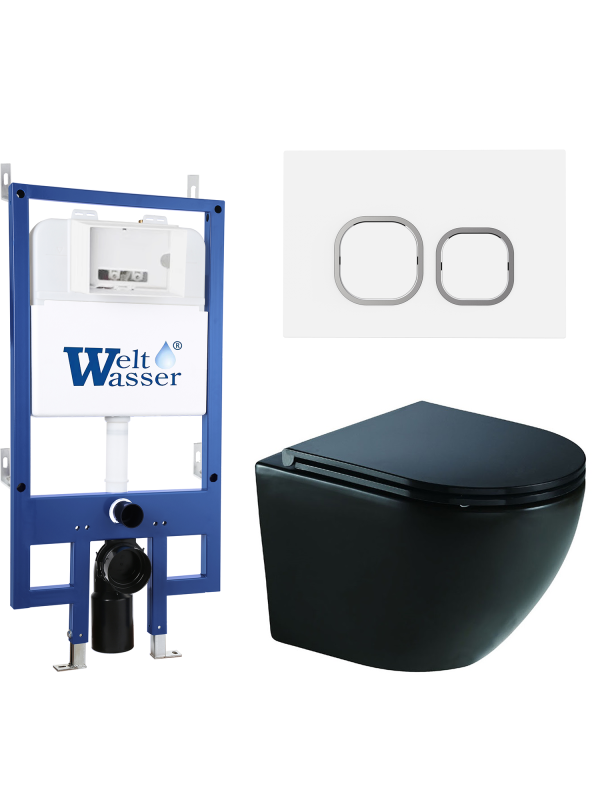 WeltWasser Комплект BAMBERG 545 + MERZBACH 041 XL MT-BL + BAMBERG WT WeltWasser