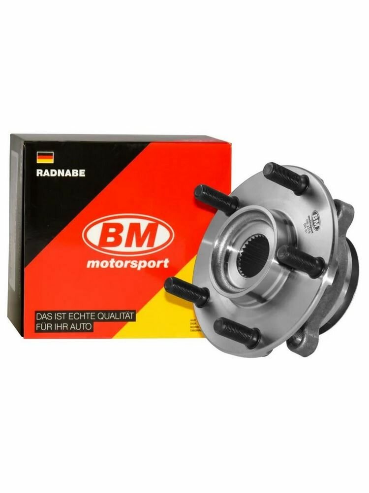 Ступица с подшипником в сборе передняя BM HB2318 для а/м RENAULT Koleos, NISSAN Qashqai