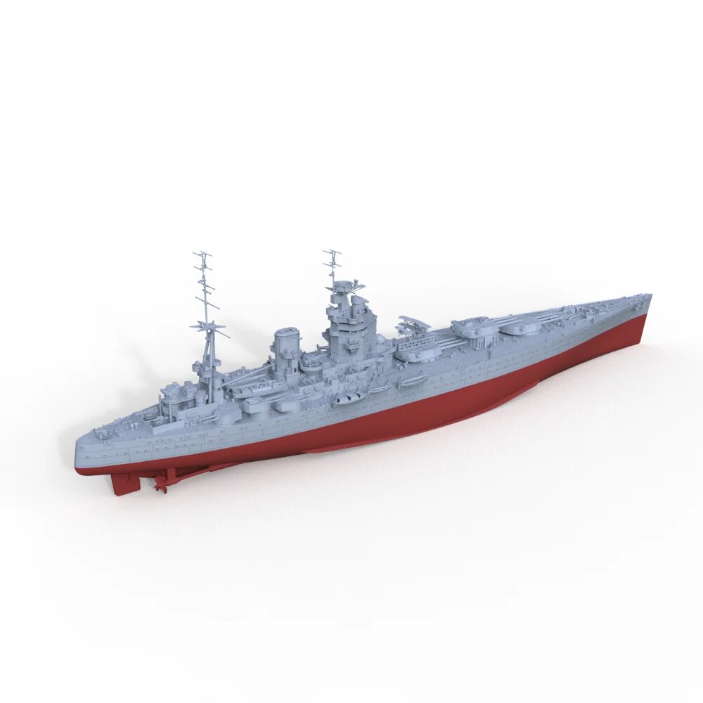 Модель корабля HMS Rodney 1/700, цвет 350 scale full hull