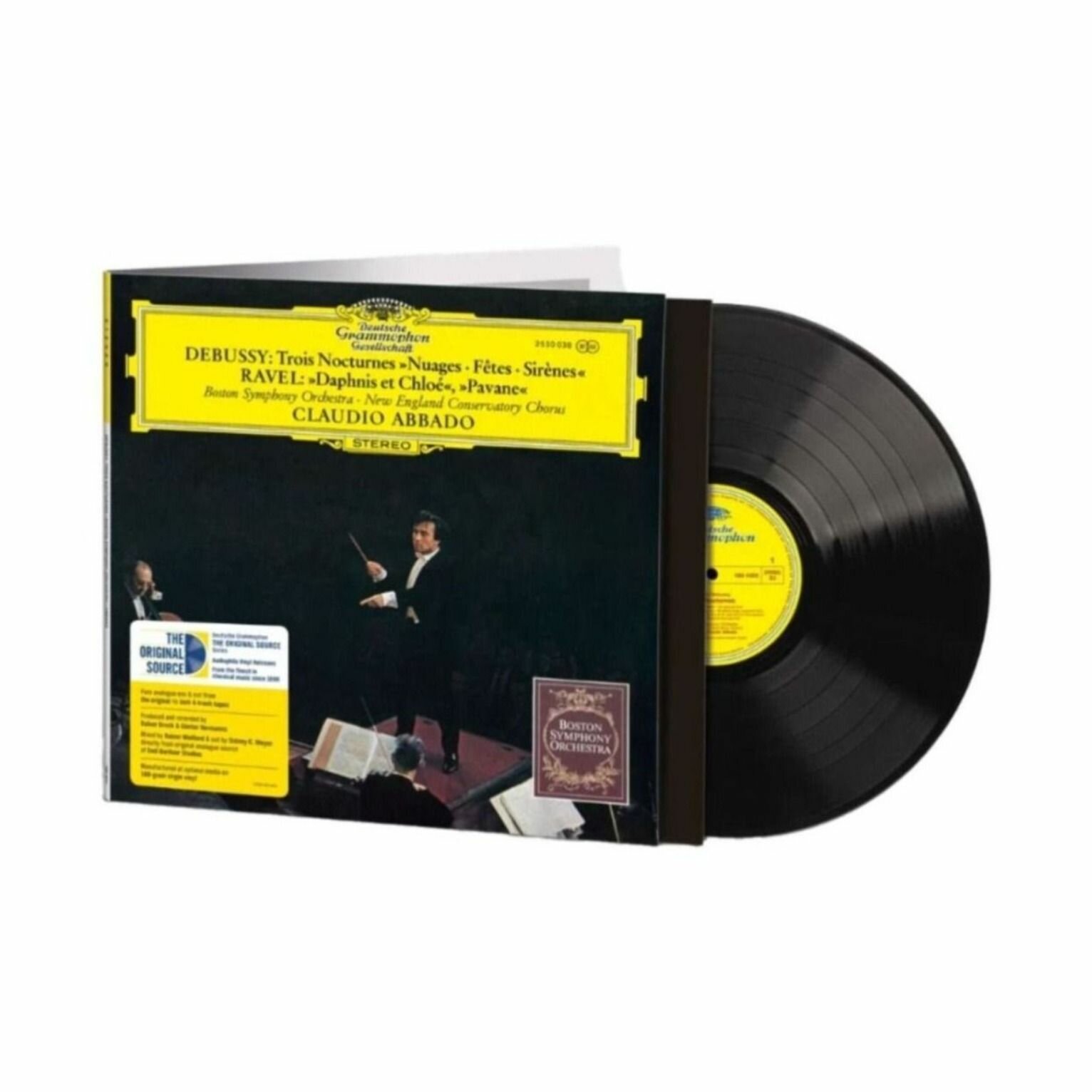 Виниловая пластинка Debussy, Ravel, Boston Symphony Orchestra - Debussy: Trois Nocturnes, Vinyl, LP, 180g, 2d edition,
