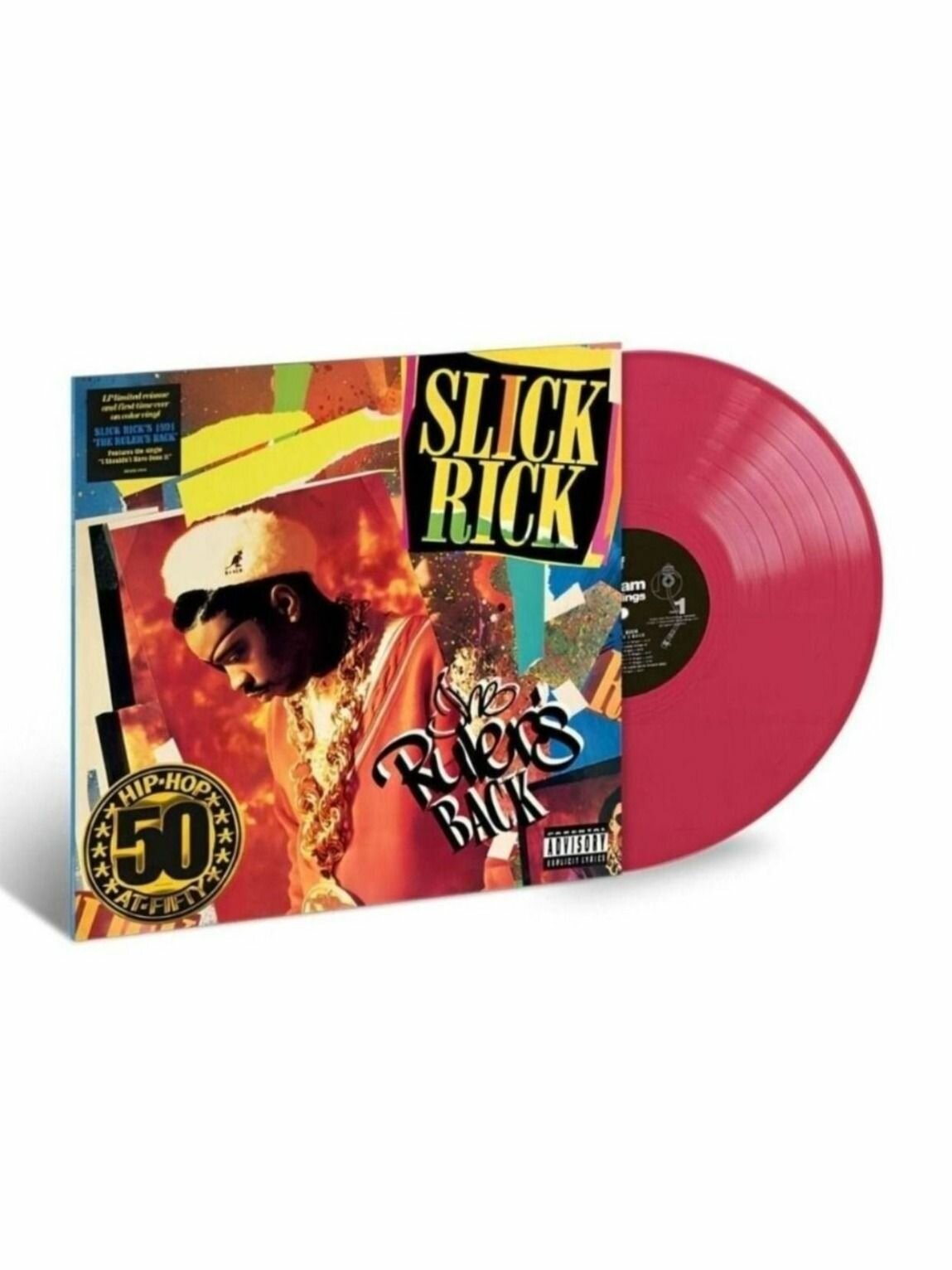 Виниловая пластинка Slick Rick - The Ruler's Back Vinyl, LP, Limited Edition, Stereo, Magenta ,