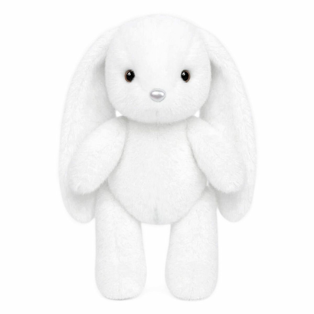 Игрушка мягкая Зайка белый 20см Maxitoys