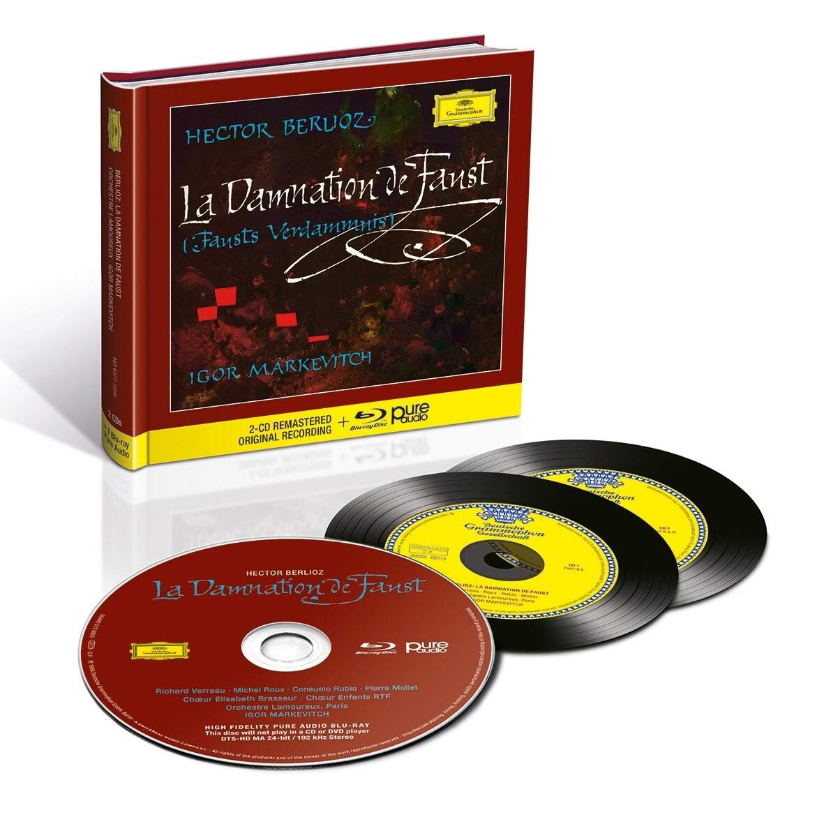 Диск Berlioz: La Damnation de Faust. Orchestre des Concerts Lamoureux, Igor Markevitch (2 CD)