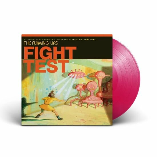 FLAMING LIPS - Fight Test (LP, EP, Limited Edition, Reissue, Ruby Red) Виниловая пластинка