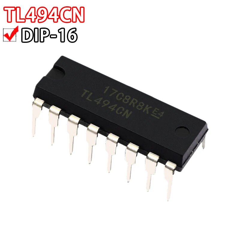10 шт. защитные чехлы TL494CN TL494