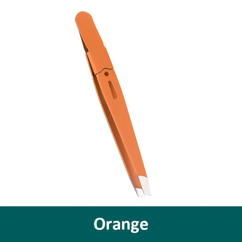 Оранжевый пинцет для бровей, Цвет: Orange1