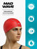 Текстильная шапочка MAD WAVE Ergofit lycra, универсальная, цвет красный
