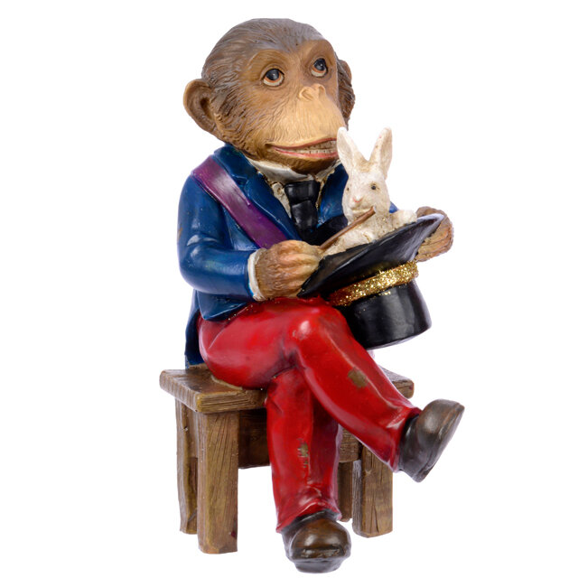 Декоративная фигурка Обезьянка из страны Сказок 13 см, Kaemingk, 535733-2