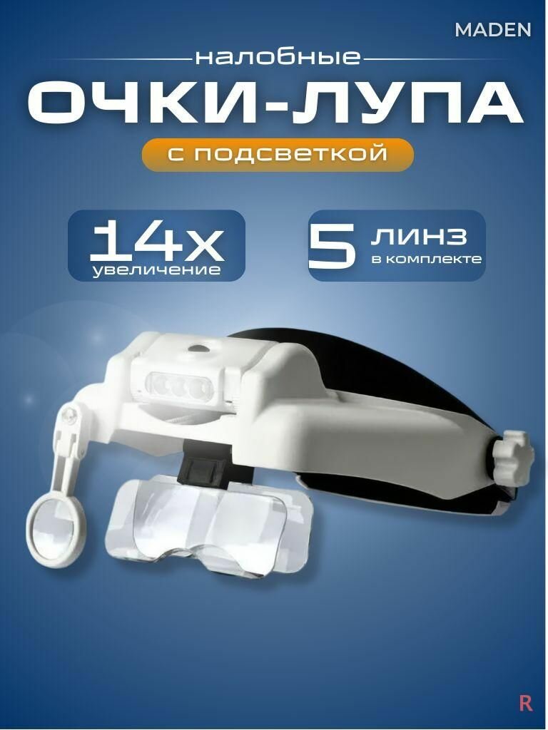 ВижуВсе Лупа 14-кратная, диаметр: 100 мм