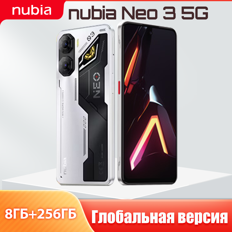 Nubia Смартфон nubia neo3 5G Global 8/256 ГБ 6000mAh 50M 16M