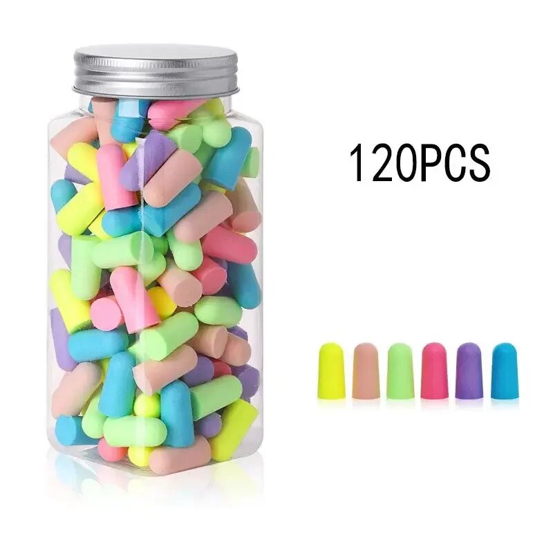 Противошумные беруши Soundproof Earplugs 120PCS Multicolor