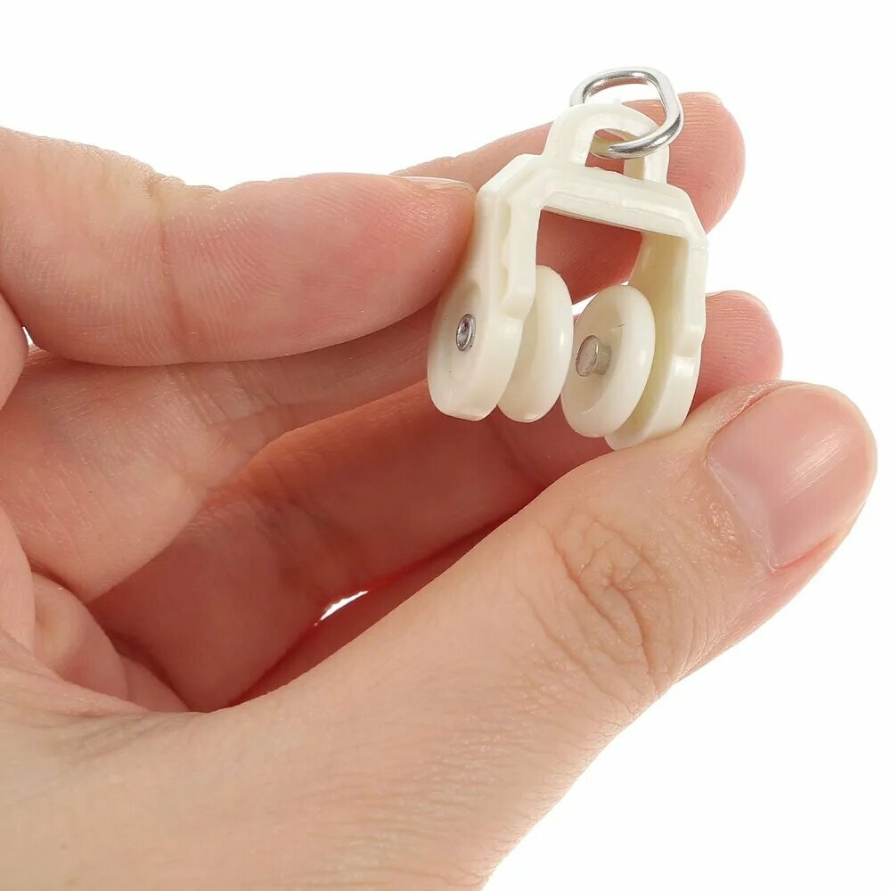 50 Штук Глайдеров для Гардин, Из Пластика и Сплава, Для Сохранения Пространства и Конфиденциальности