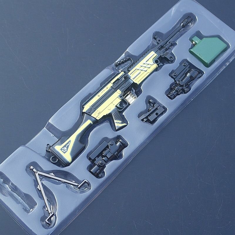 Боевое поле боя Battle Royale, оружие M24, AKM, M416, 98K, AWM, модель пистолета, брелок с кожей