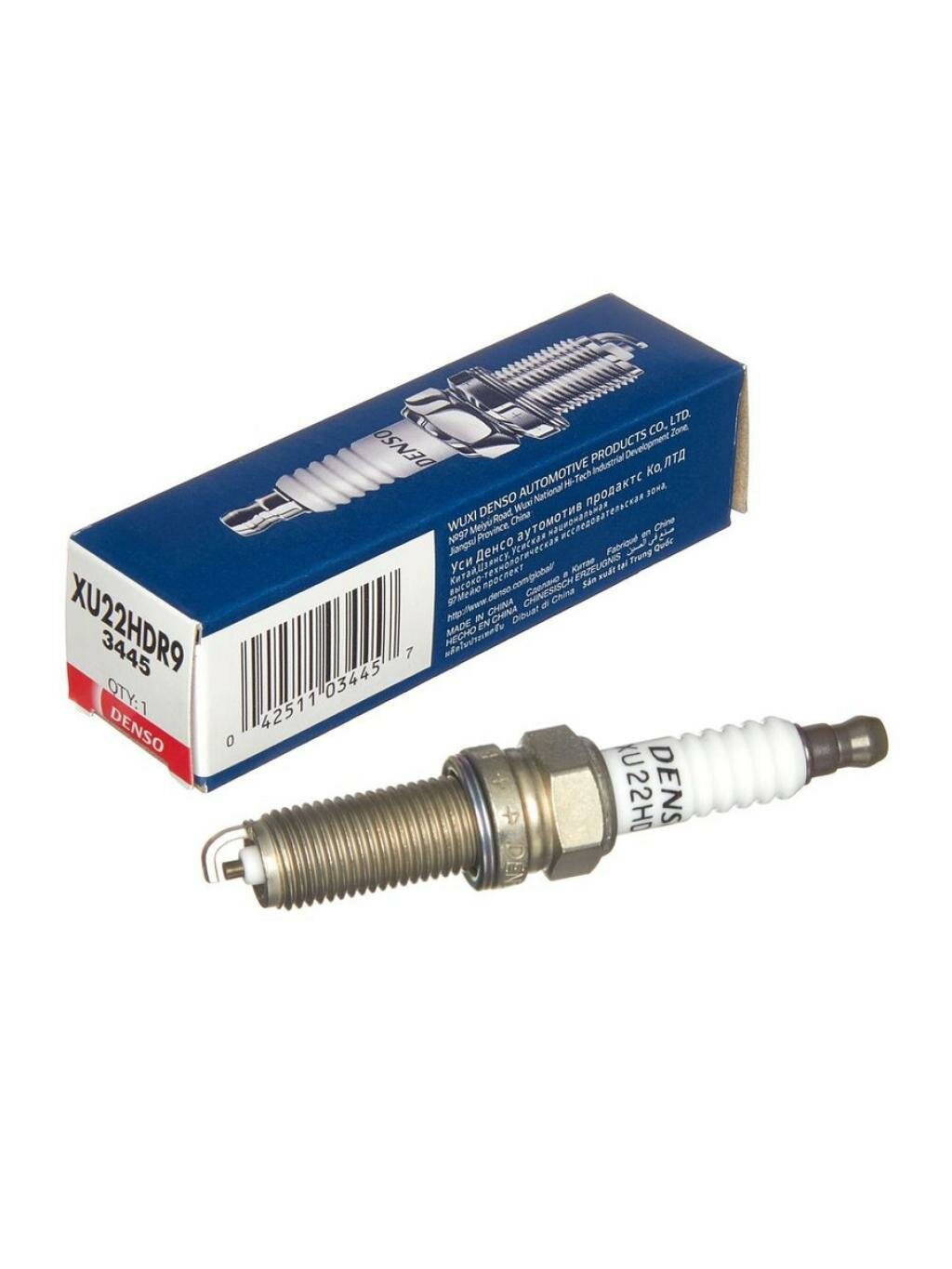 Свеча зажигания DENSO XU22HDR9 замена на XUH22TT Toyota Land Cruiser 90 96-02