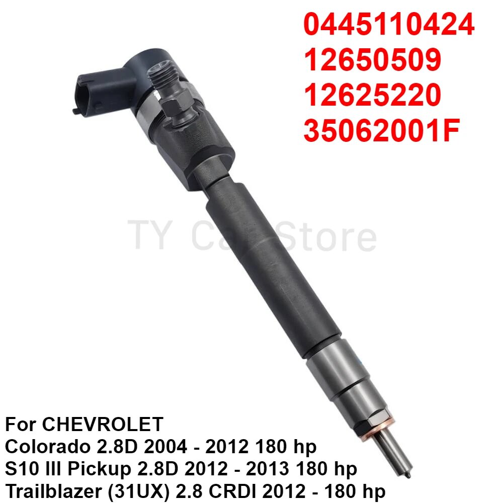 0445110424 Новая форсунка дизельного топлива 12650509 12625220 для CHEVROLET Holden Colorado S10 Trailblazer Holden 2,8 л