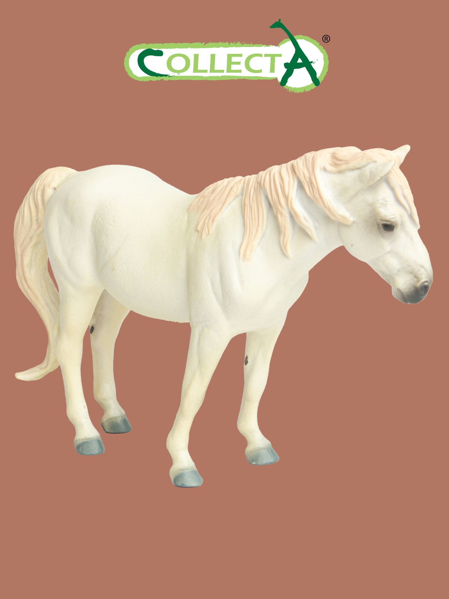 Фигурка лошади Collecta "Камаргу серая" высота 10 см, 88749b