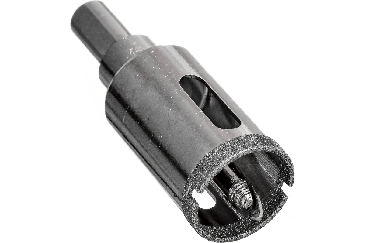 Коронка алмазная по стеклу с центрирующим сверлом, 25 мм, TORGWIN