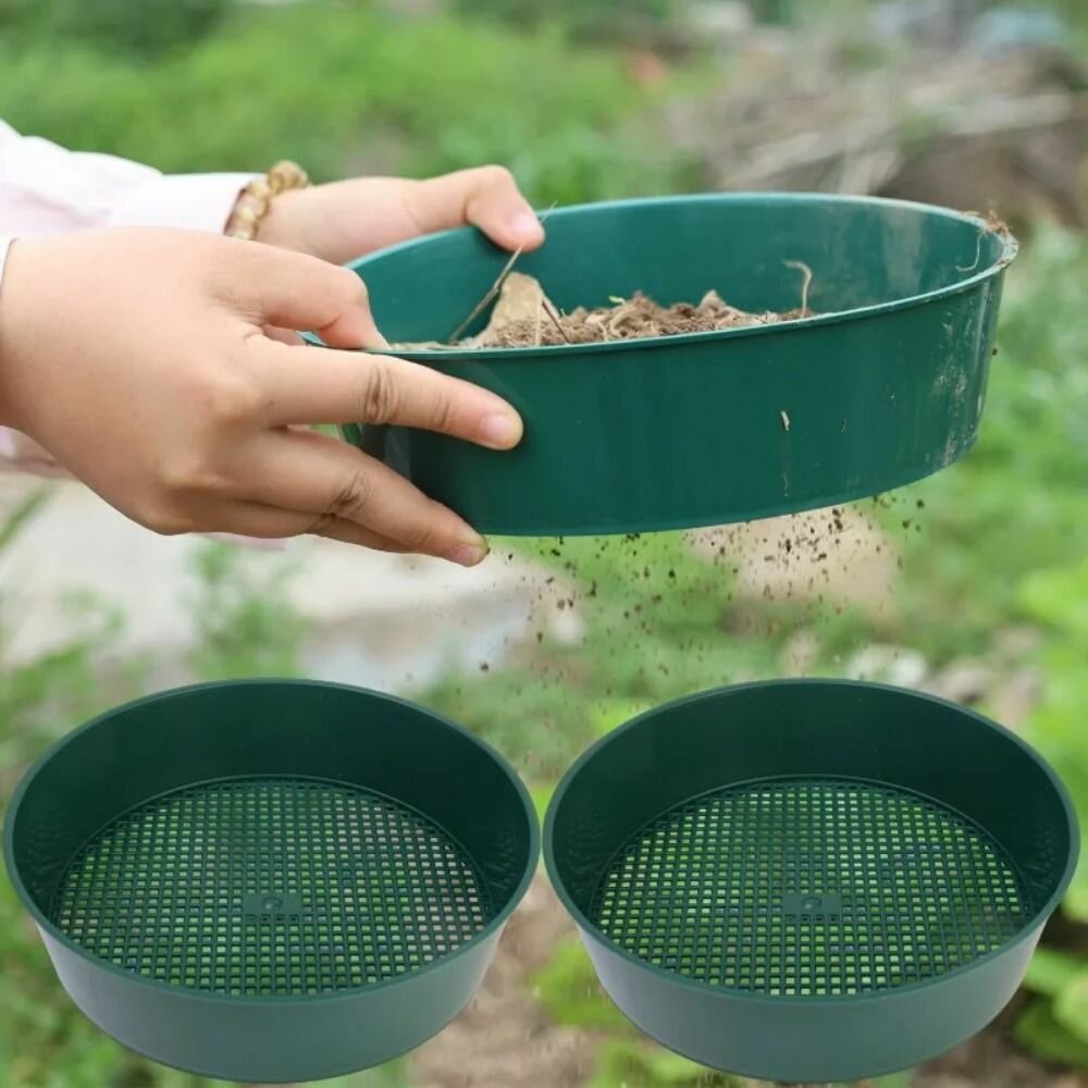 Садовое сито, тонкая сетчатая почвенная фильтр