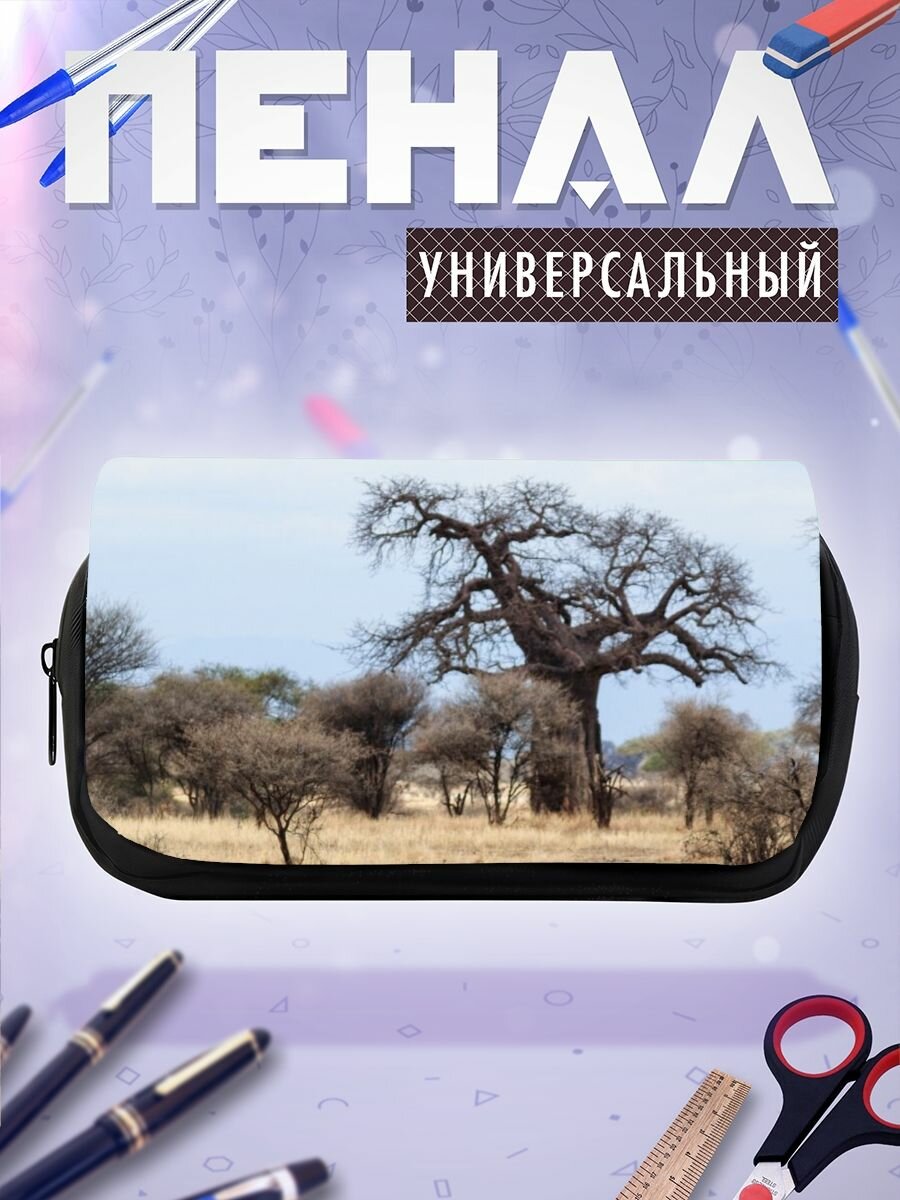 Школьный пенал зебра Квагга