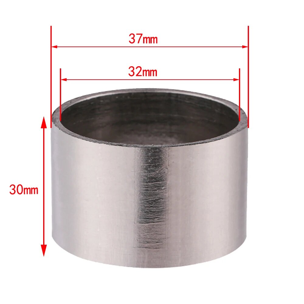 Внутренний диаметр 30-55 мм и внешний диаметр 35-60 мм, универсальная выхлопная труба мотоцикла, разъем глушителя, адаптер, прокладка, уплотнительное кольцо, модификация 32x37x30mm