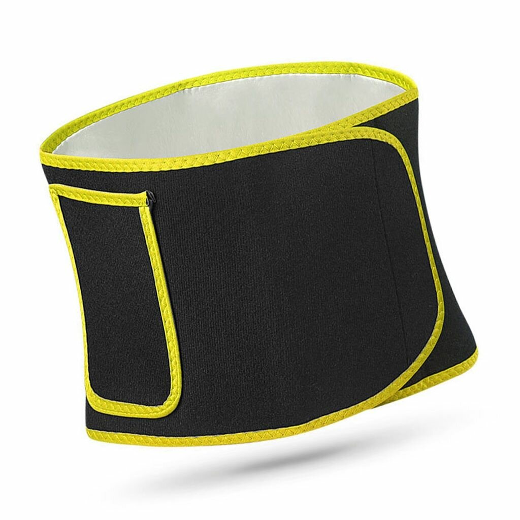 Спортивный корсет для фитнеса-Желтый