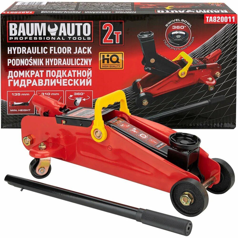 Гидравлический подкатной домкрат BaumAuto 56842