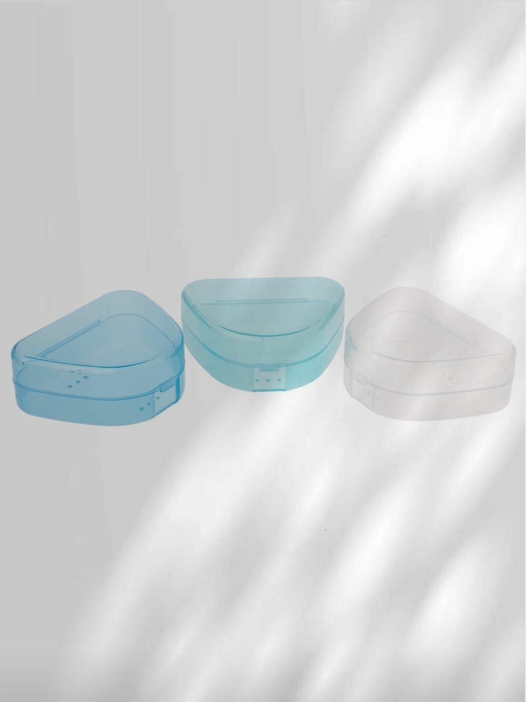 Коробка для хранения зубных протезов и кап, Четкий